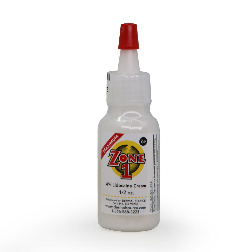 Maximum Zone 1 - Cream-Based Topical Anesthetic - 1oz