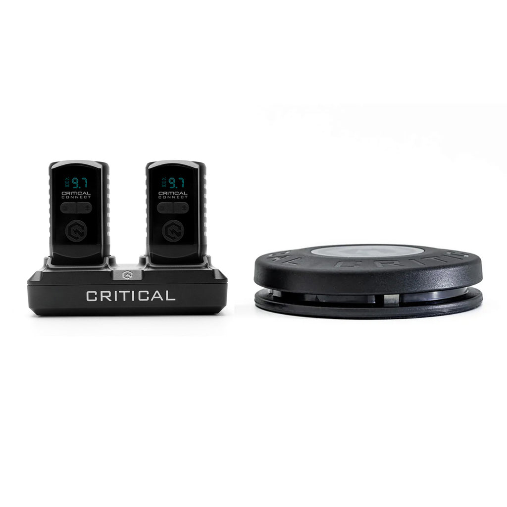 Critical Connect V2 Universal Battery Bundle - Dual Dock and Footswitc