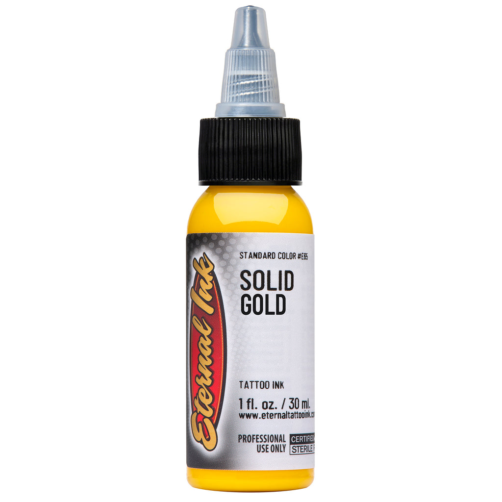 Solid Gold Tattoo Ink | Eternal Ink Vegan Tattoo Ink