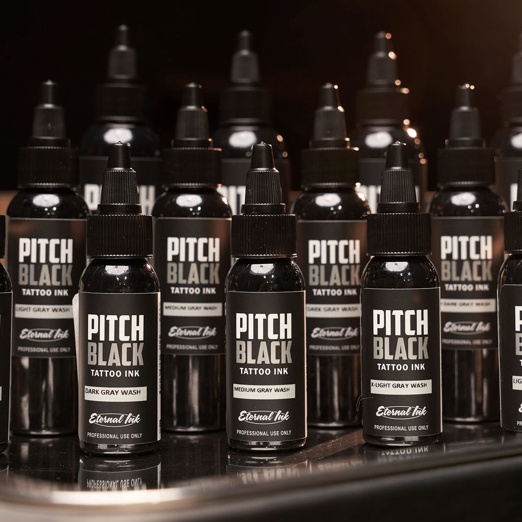 Eternal Ink - Pitch Black - Gray Wash Extra Dark