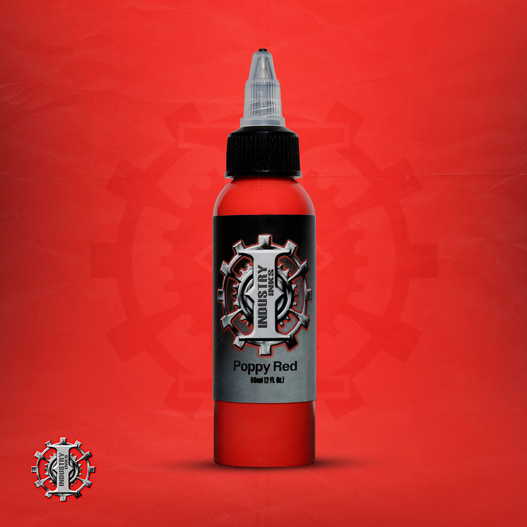 Industry Inks - Poppy Red Tattoo Ink