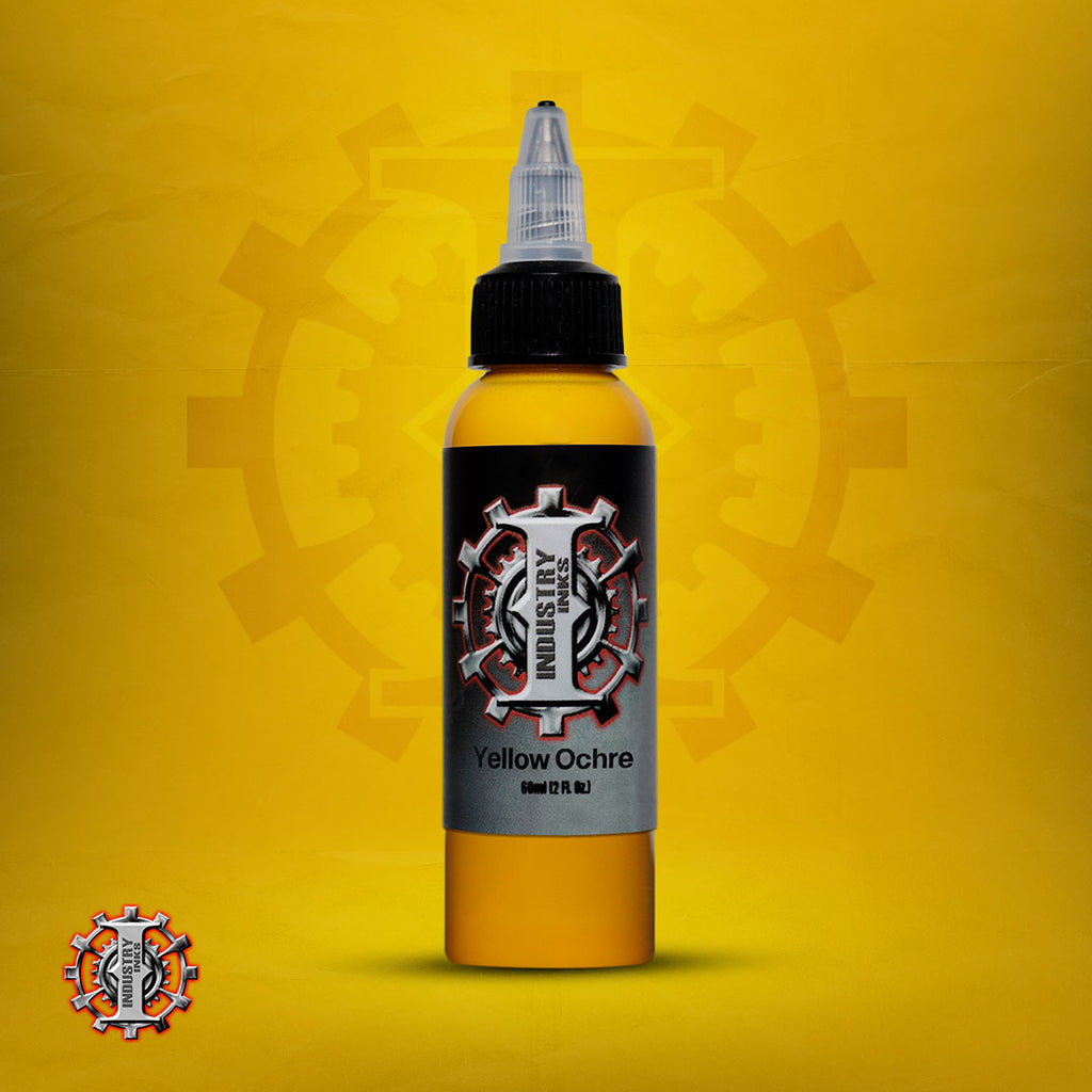 Industry Inks - Yellow Ochre Tattoo Ink
