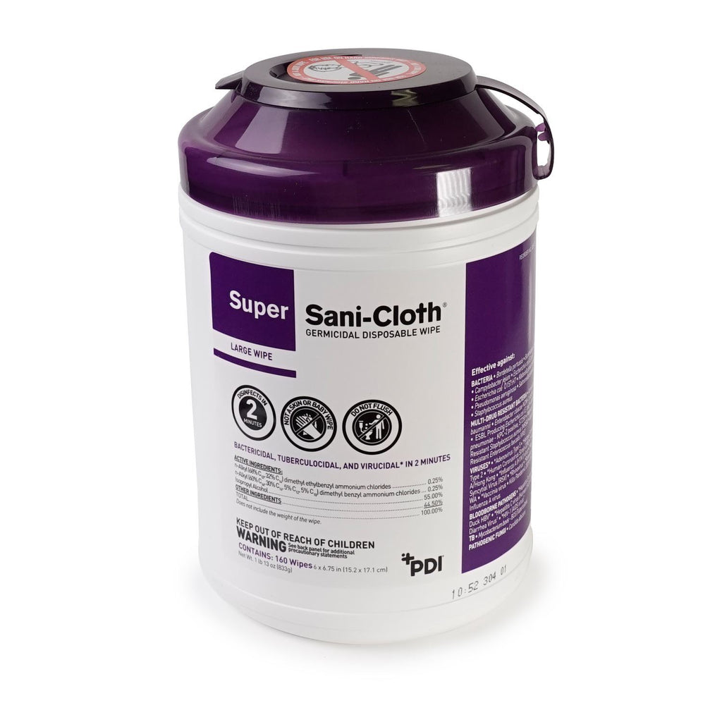 Super Sani-Cloth Purple Top Disinfecting Wipes | TATSoul