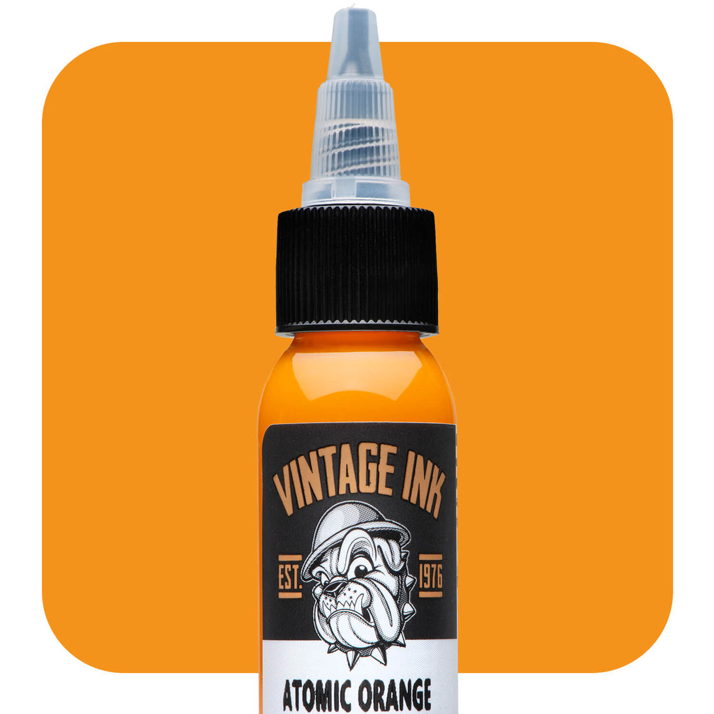 Eternal Ink Tattoo Ink - Vintage Ink - Atomic Orange (1oz)